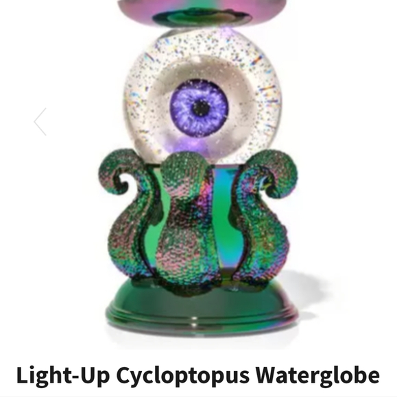 Bath & Body Works | Holiday | New Lightup Cycloptopus Waterglobe3wick ...